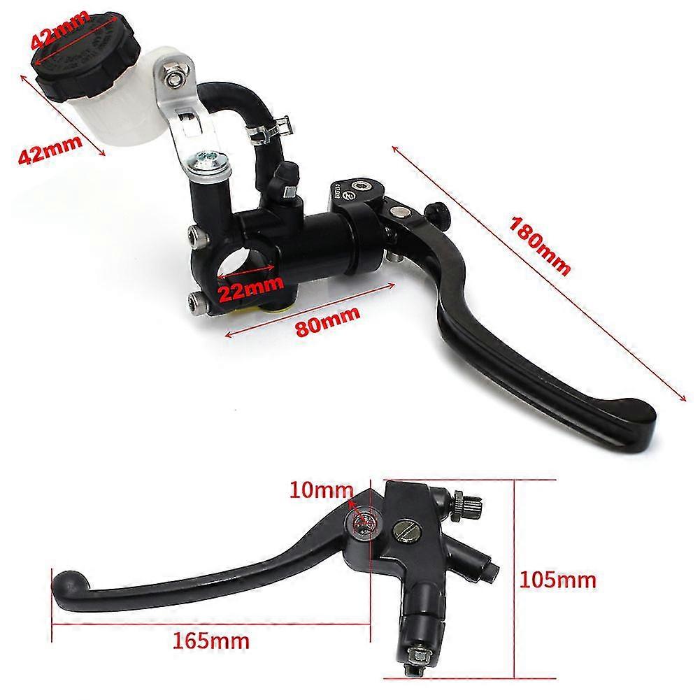 17.5 RCS Motorcycle Brake Master Cylinder Clutch Radial Brake Pump 22mm ...