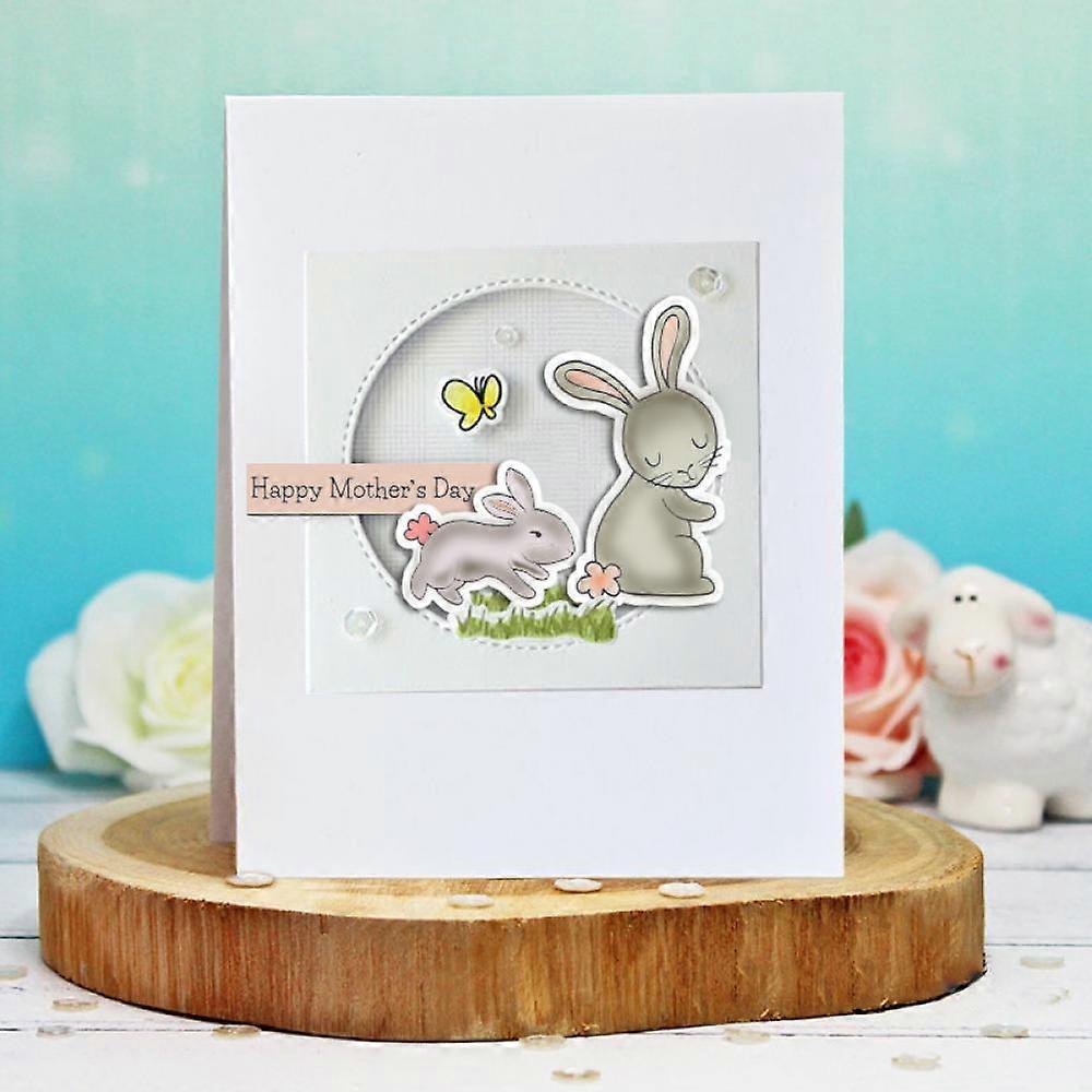 Transparent Stamp Set for Card Making and DIY Scrapbooking - 2Pcs Sheep ...