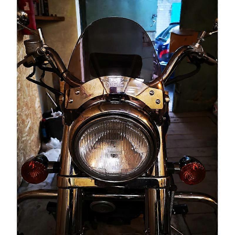 Motorcycle Windscreen For Yamaha Virago 250 XV250 535 XV535 535S XV535S ...