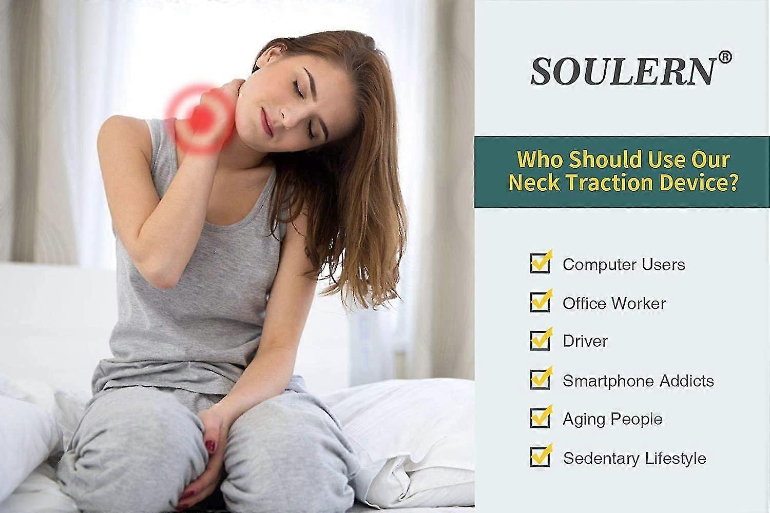 Cervical Neck Traction Device Portable Over Door Device For Neck Pain ...