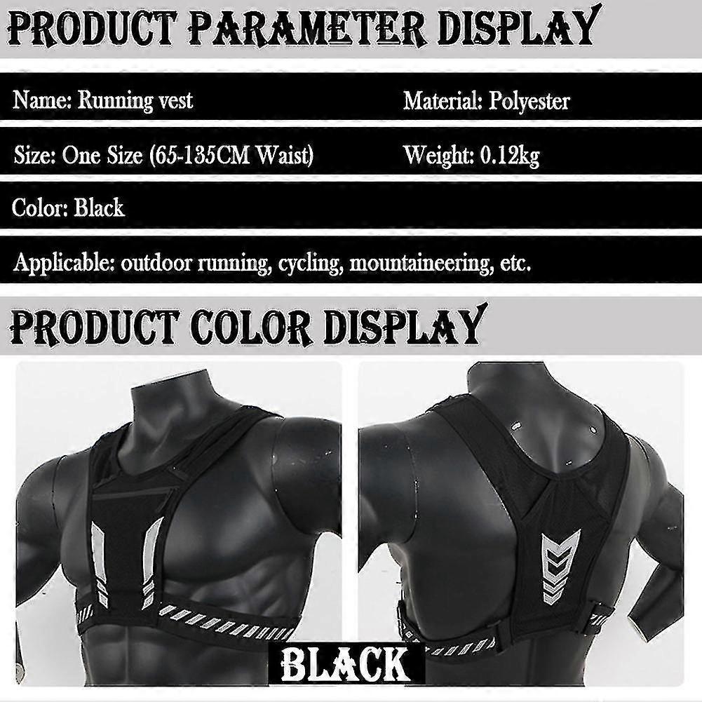 Running Phone Holder Vest Lightweight Running Chest Pouch Breathable ...