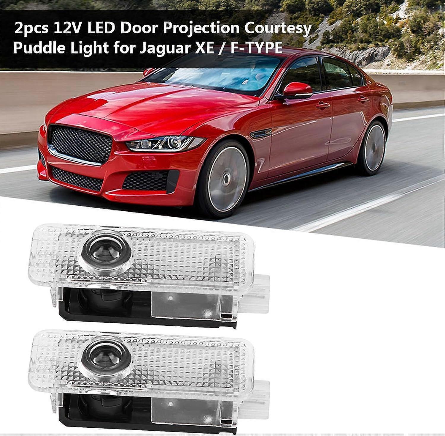 Door Light Projector, 2 Pcs LED Projector Welcome Lamp Logo Light ...
