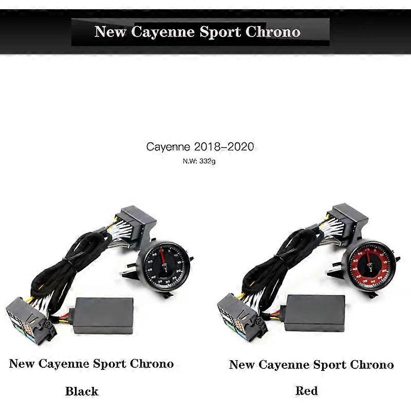 Sport Chrono Compass Dashboard Clock For Porsche Panamera 10-20 Cayenne ...