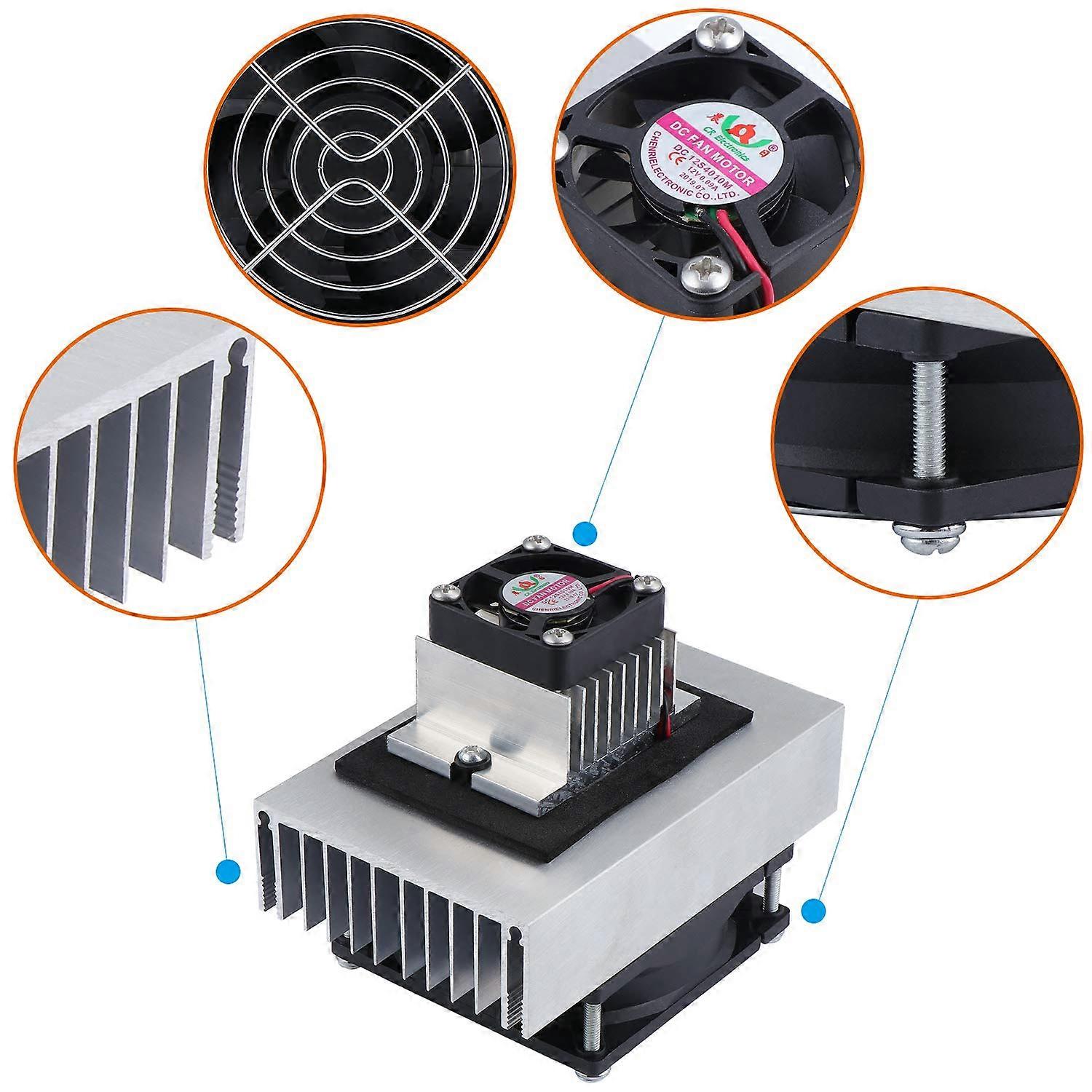 12V Thermoelectric Cooler, Peltier, Cooling System, Refrigerant Kit ...