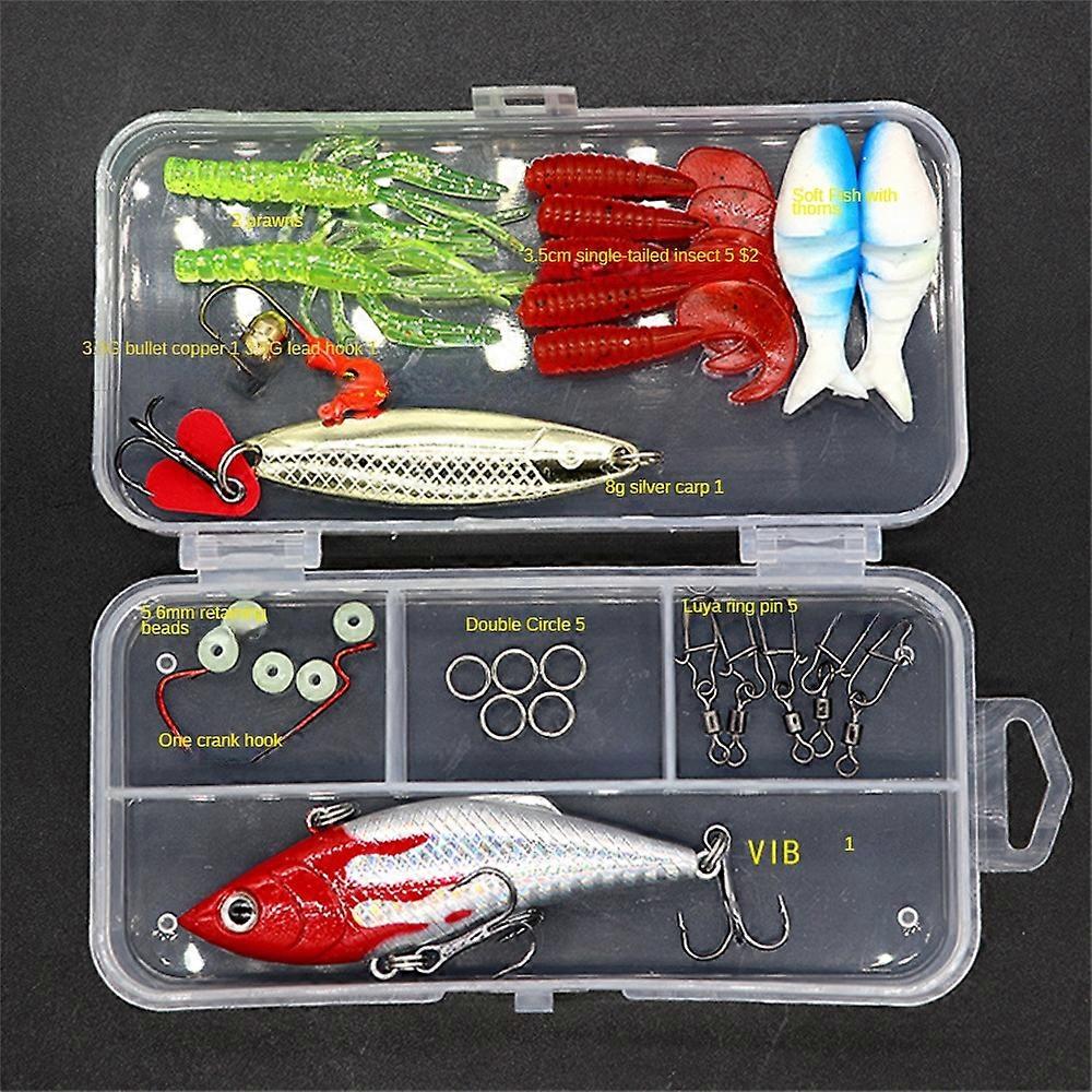 Fishing Lures Kit for Freshwater & Saltwater, Bass Fishing Lure Kit ...