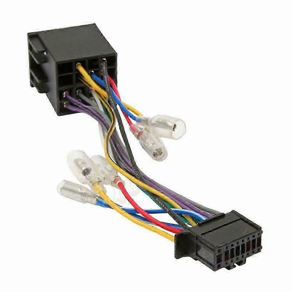 ABS Car Stereo Radio Standard Wiring Harness Connector 16 Pin PI100 ...
