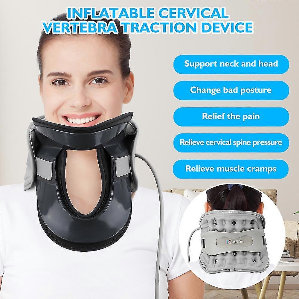 Cervical Vertebra Household Cervical Traction Device Neck Stretching ...