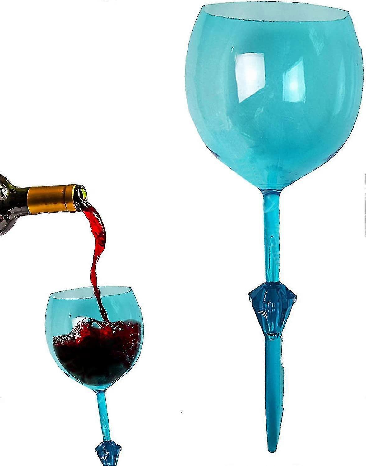 Pool Wine Glass Float | Shatterproof Poolside Wine Glass - With Pool ...