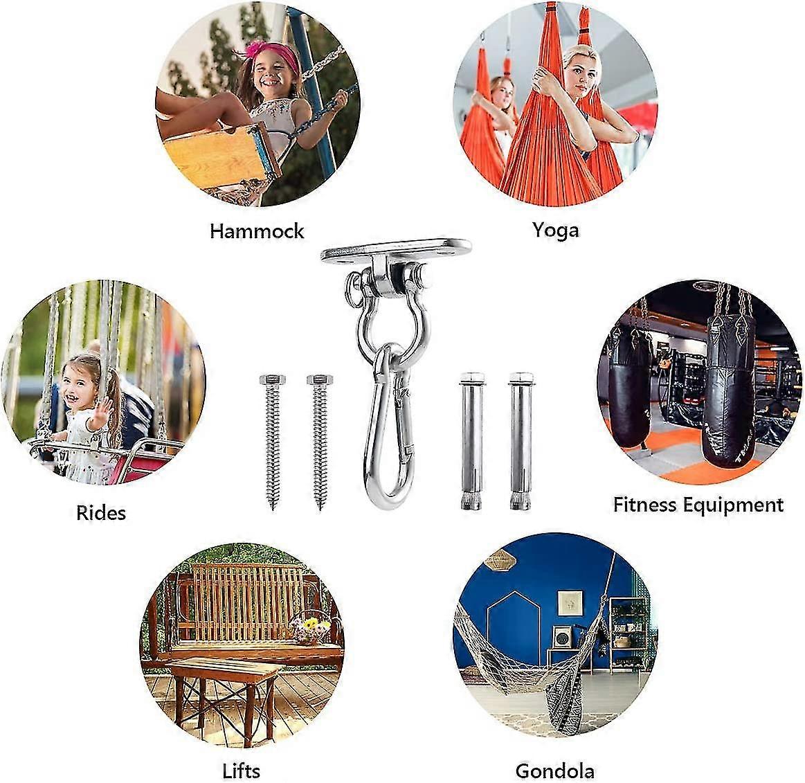 Ceiling Hook, 450kg Capacity Ceiling Wall Mount Hook, Ceiling Mount ...