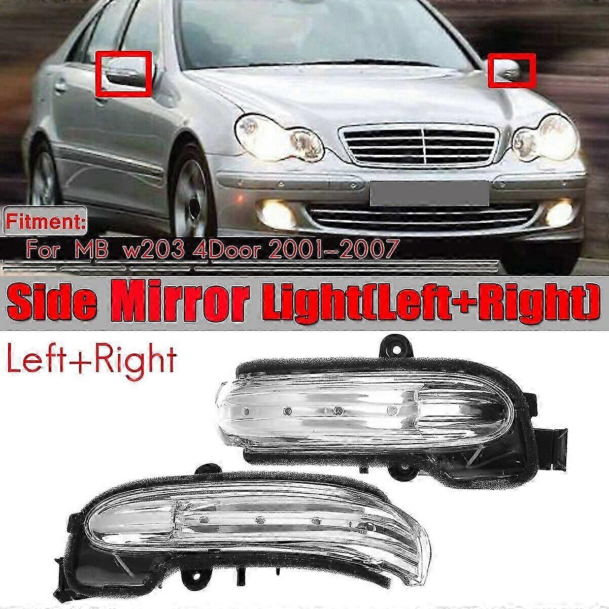 Pair Rearview Mirror Turn Signal light Indicator Lamp compatible with ...