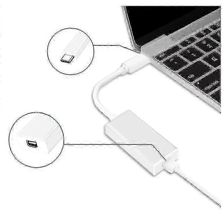 Thunderbolt 3 to Thunderbolt 2 Adapter Cable Type C USB for MacBook Air ...