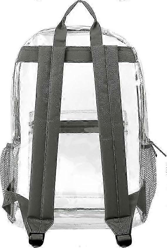 Clear Backpack Heavy Duty With Padded Straps, Pvc Large Capacity ...