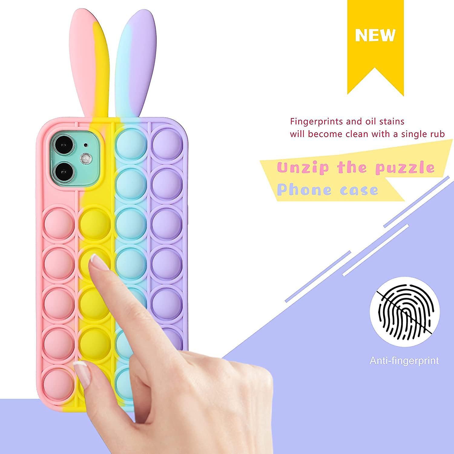 for iPhone 12 Pro Max Case Cover Cases Silicone Cartoon Fun Funny ...