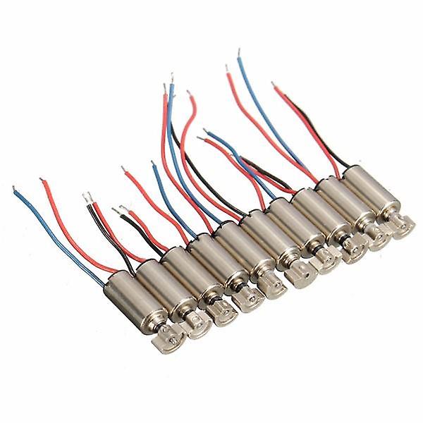10pcs Mini Cell Phone Vibration Motor Vibrator 4x8mm Dc 1.5-3v Rc Toys ...