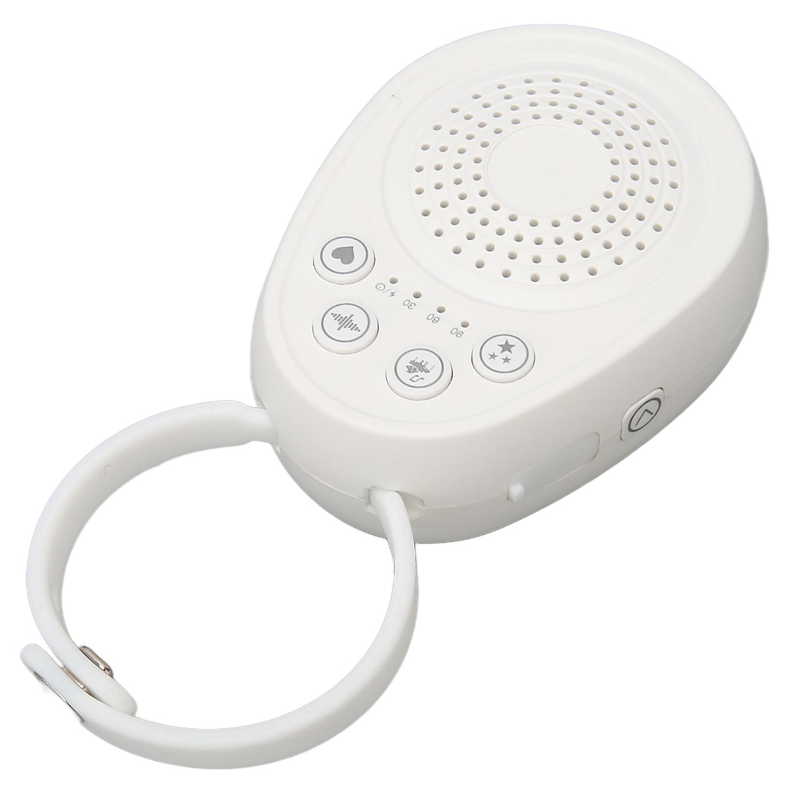 White Noise Sleep Sound Machine Built in 20 Sound Sources Portable ...