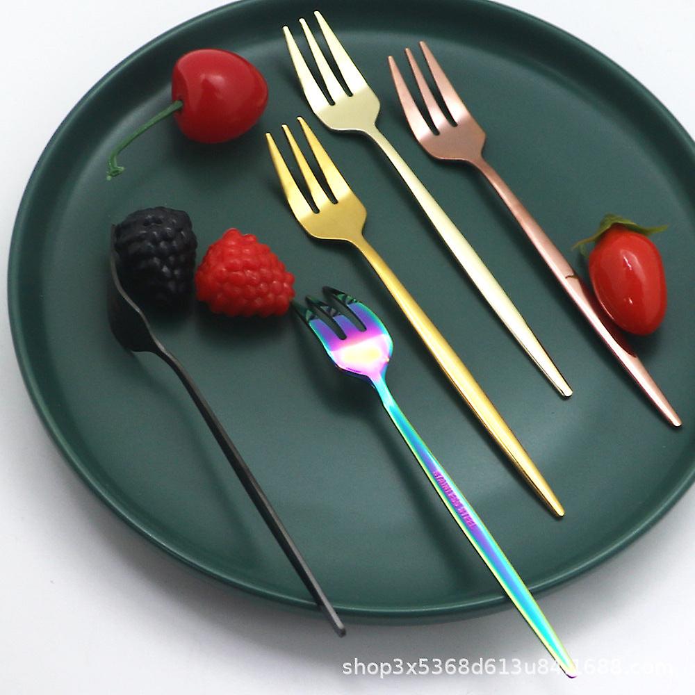Portuguese Stainless Steel Small Fork Western Daily Refreshments Cake ...