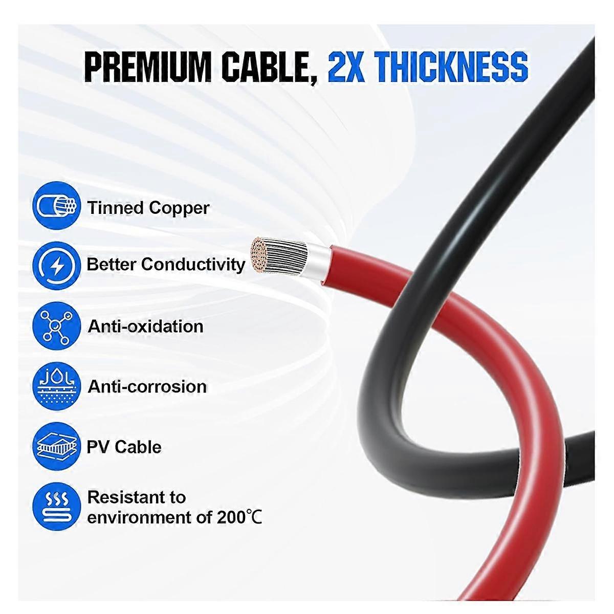 2Pcs Electric Forklift Charging Plug Cable with O Ring Battery Connect ...