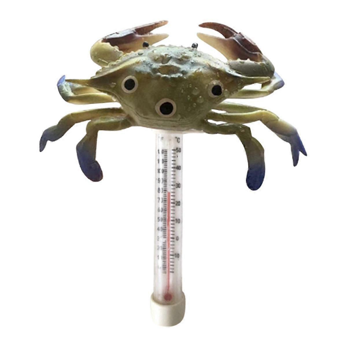 Pool Thermometer Floating Easy Read Large Size Pool Thermometer Ocean ...