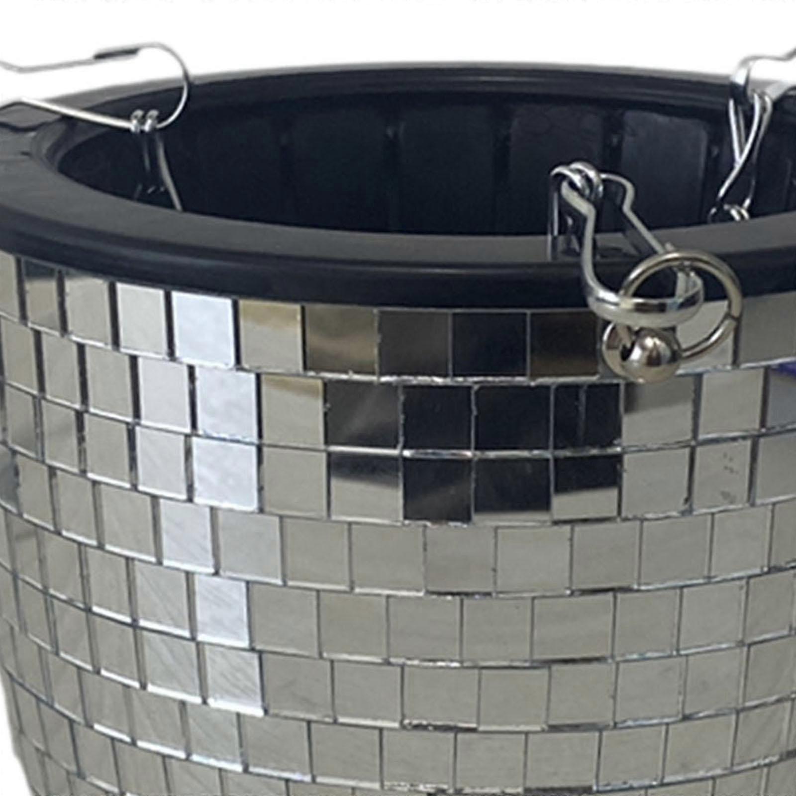 Mirror Disco Planter Mirror Plant Pot Gardening Pots Container Tabletop ...