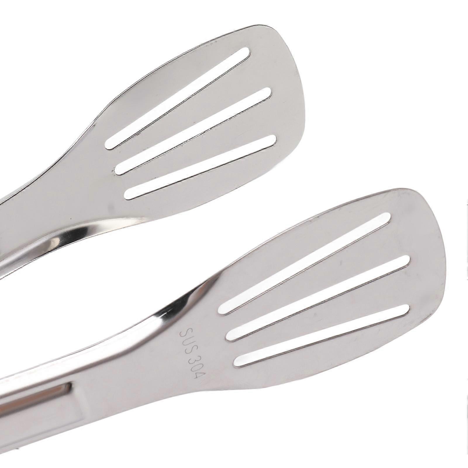 9 Inch and 11 Inch Stainless Steel Food Tongs Set Kitchen Tongs Set ...