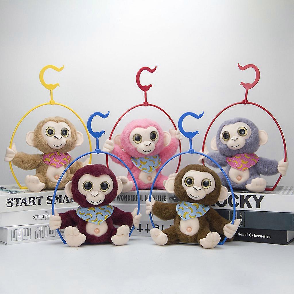 Electric Plush Toy Monkey Speaking Repeat Swing Dacing Electronic ...