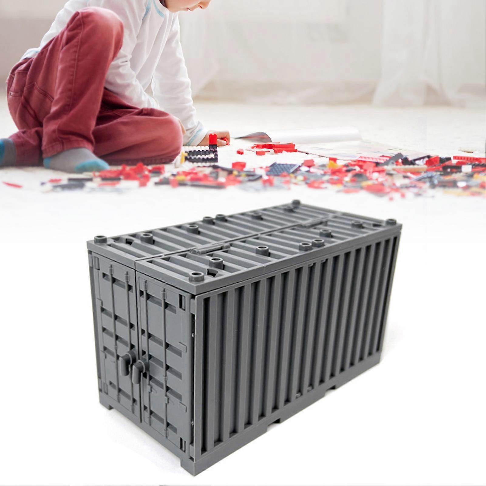 Shipping Container Brick Toy Educational Storage Case Shipping ...