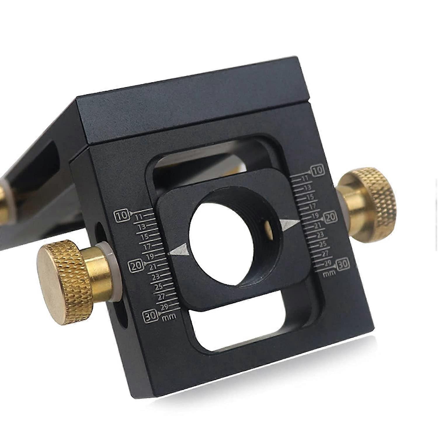 Hole Punch Locator, Woodworking 2-In-1 With Drill Sleeves 6/8/10/12 ...