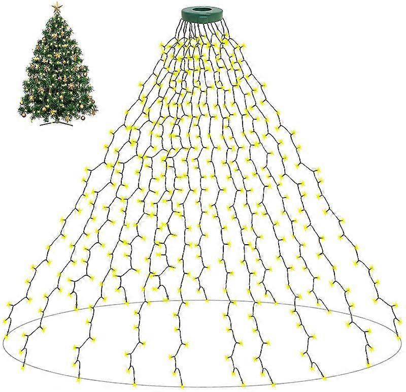 Christmas tree lights, 400LED 16 wire Christmas tree lights 8 modes for ...