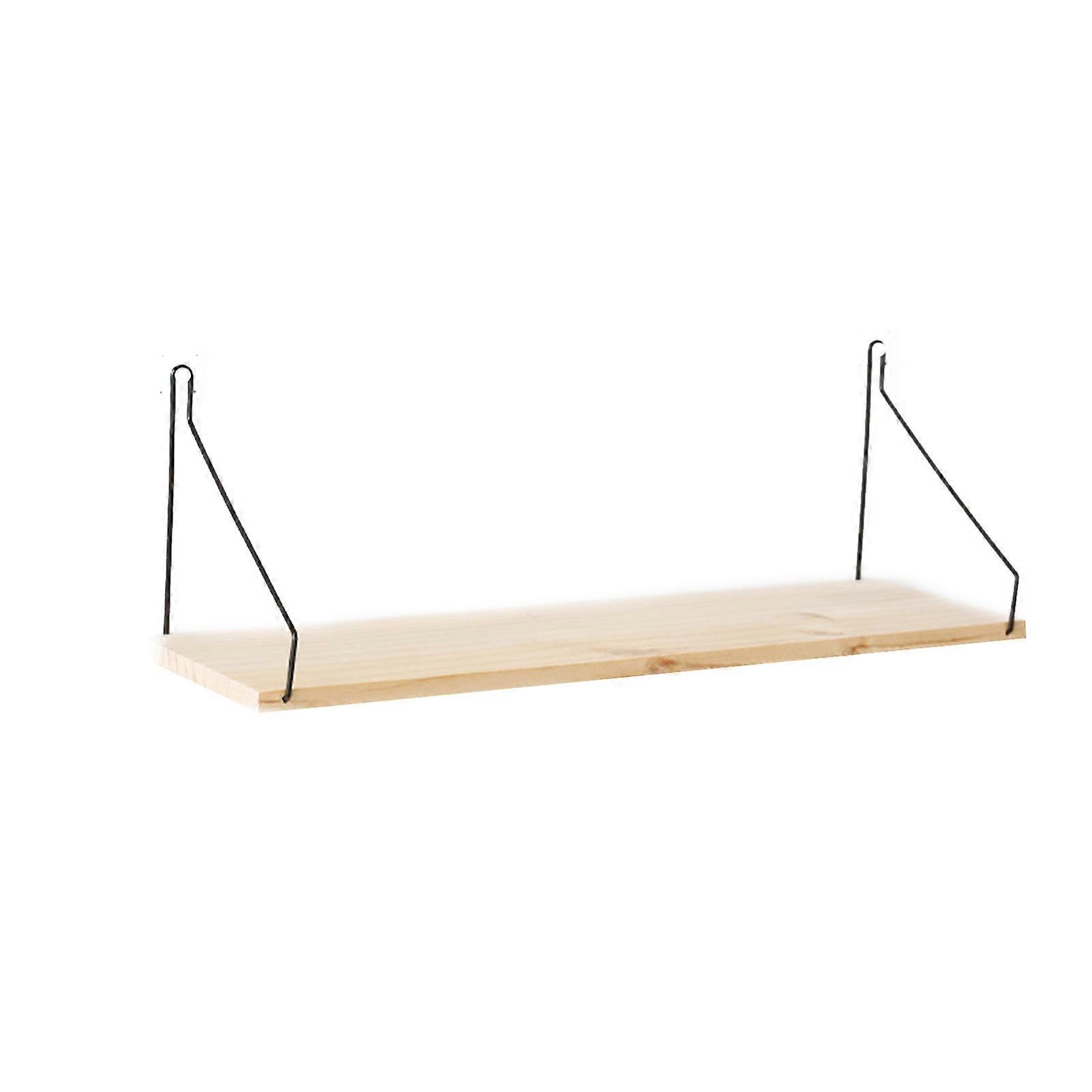 Wall Mounted Wooden Shelf Solid Wood Wall Storage Shelves Decor for ...