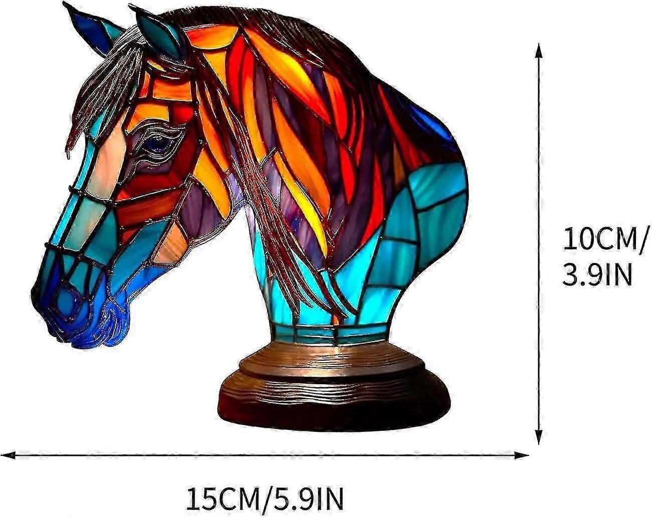 3d Vintage Animal Table Lamp, Resin Stacked Night Light, Bohemian Resin ...