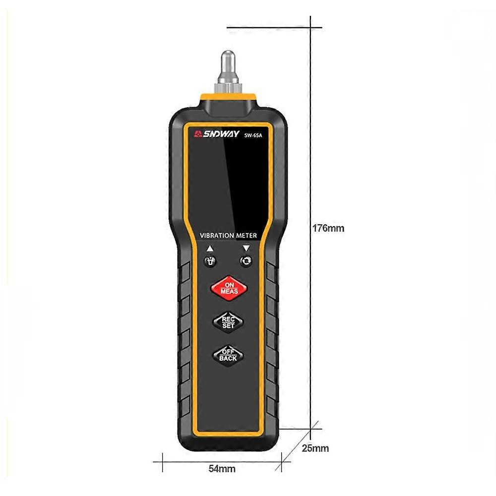 Vibration Meters Digital Vibration Measuring Tool High sensitivity ...