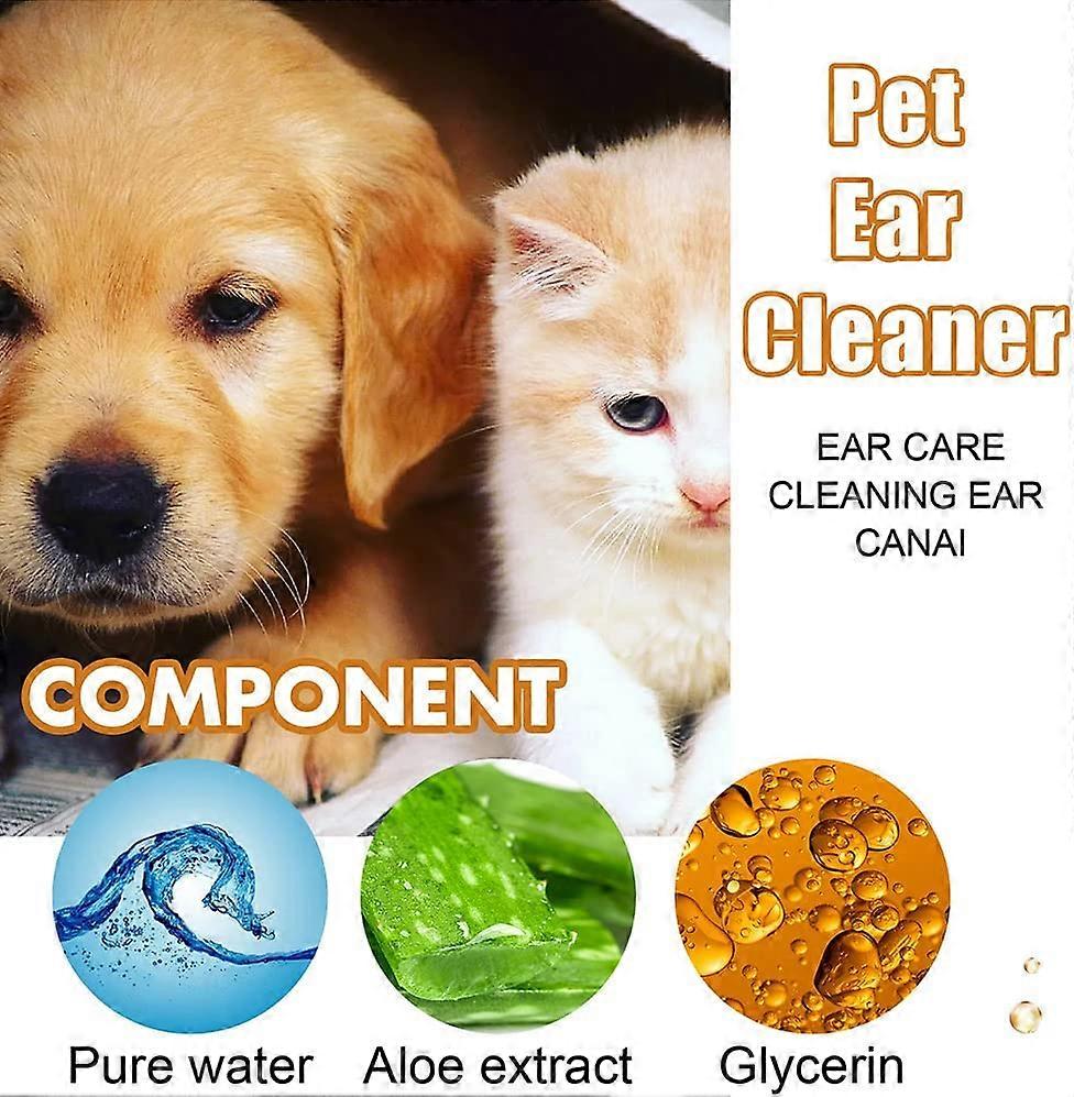 Ear Cleaner for Cats and Dogs, Ear Milk, Ear Milk Oil, Ear Mites Ear ...
