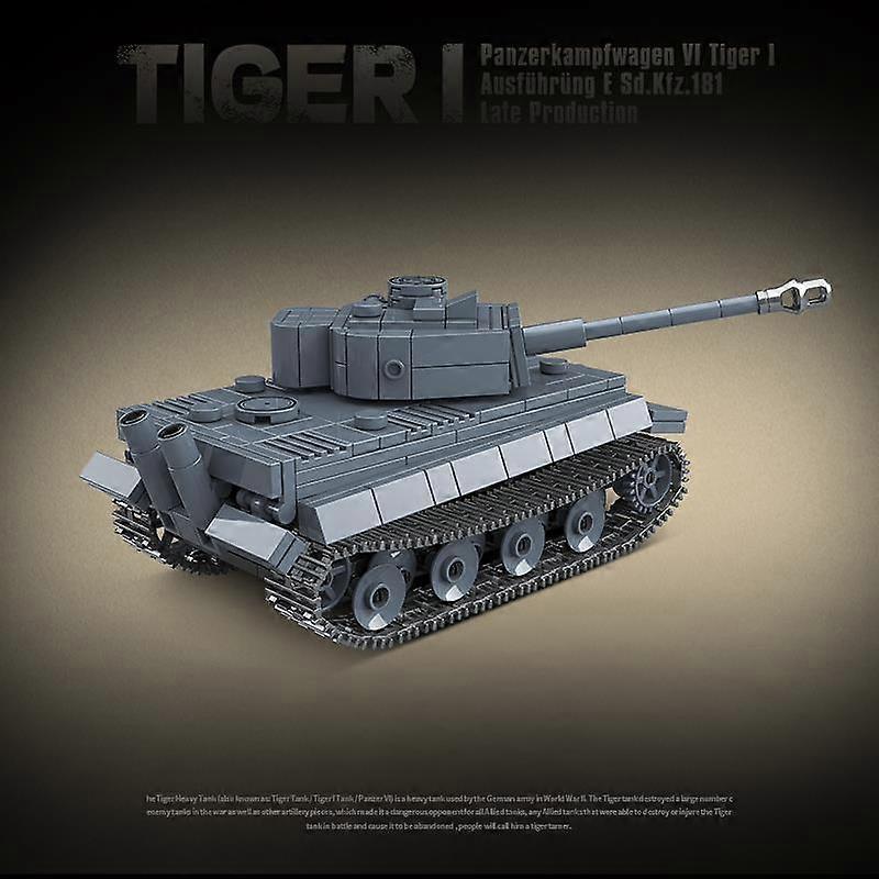 World War 2 Tiger Tank | German Tiger Tank | Tank King Tiger - Blocks ...