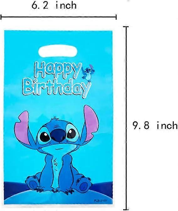 50 Packs Lilo Stitch Party Gift Bags, Birthday Decoration Gift Bags ...