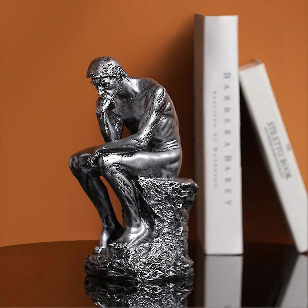 People Thinking Man Gift For Desktop Resin Home Decor Thinker Statue ...