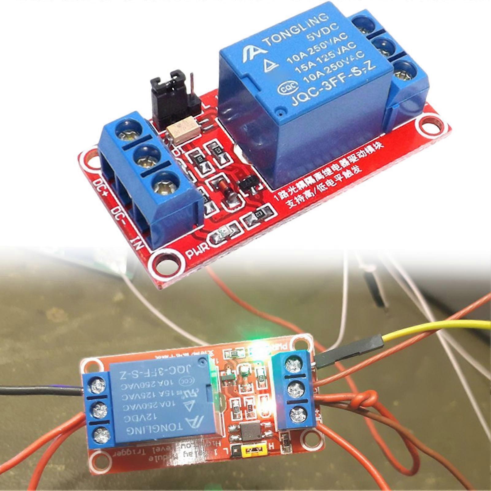 5V/12V/24V 1 Channel Relay Module SMD Optocoupler Isolation Convenient ...