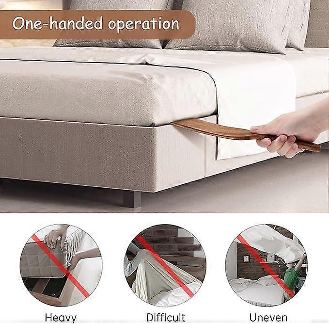 Mattress lift for changing sheet bed skirts, bed making tool to make ...