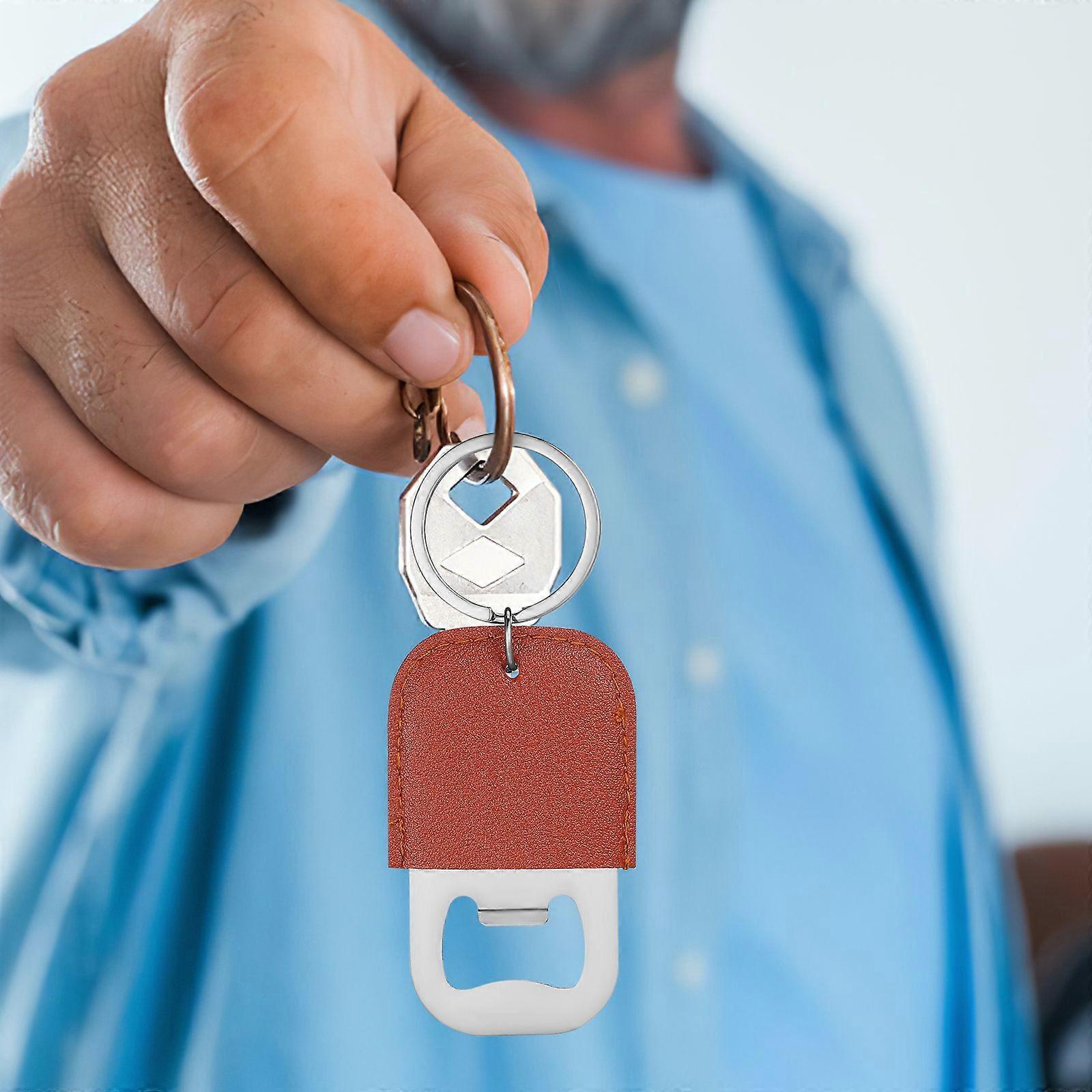 12 Pcs Keychain Bottle Openers Can Opener Stainless Steel Bottle Opener ...