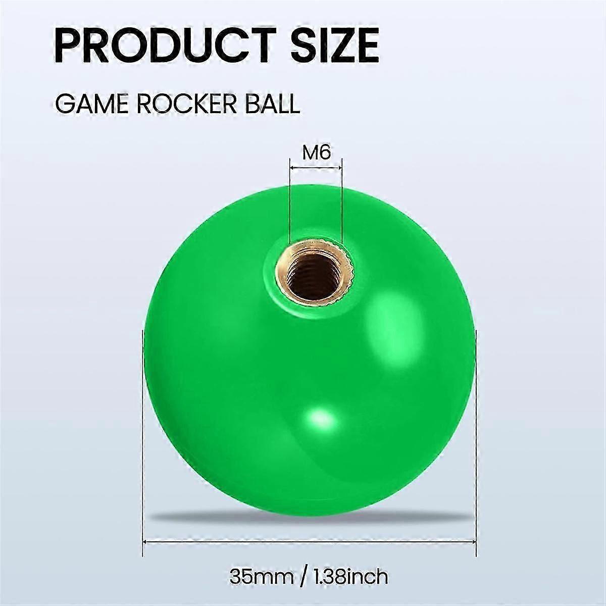 5-Pack 35MM Joystick Ball Tops M6 Easy-Install Arcade Game PC Game ...