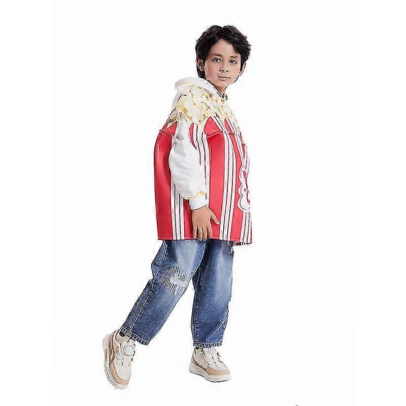 Movie Popcorn Costume Funny Food Popcorn Cosplay Costume For Adult ...