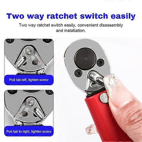 Drive Torque Wrench Set Rustproof Corrosion Resistant Dual-Direction ...