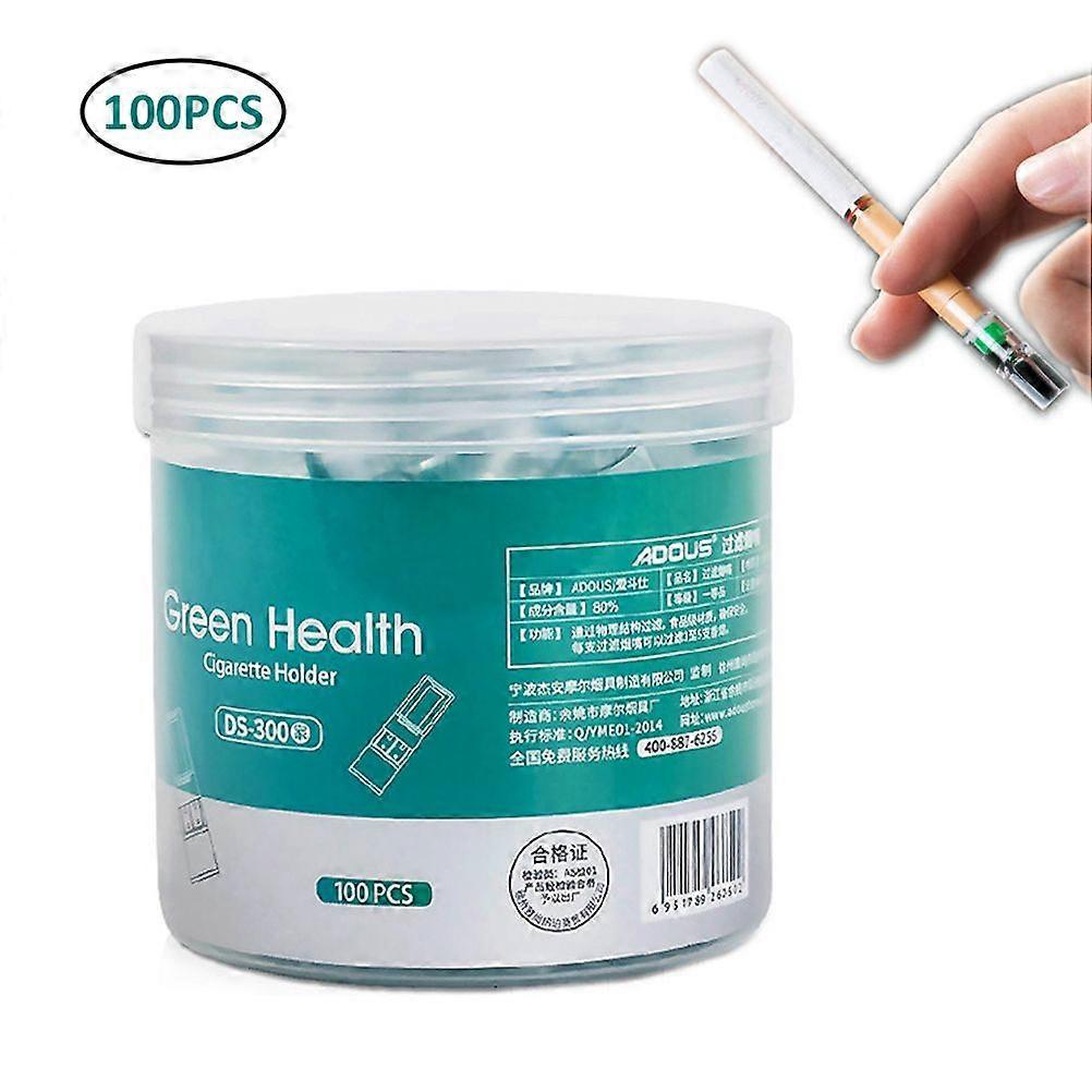 100pcs Cigarette Filter Tip Disposable Cigarette Filters Smoking ...
