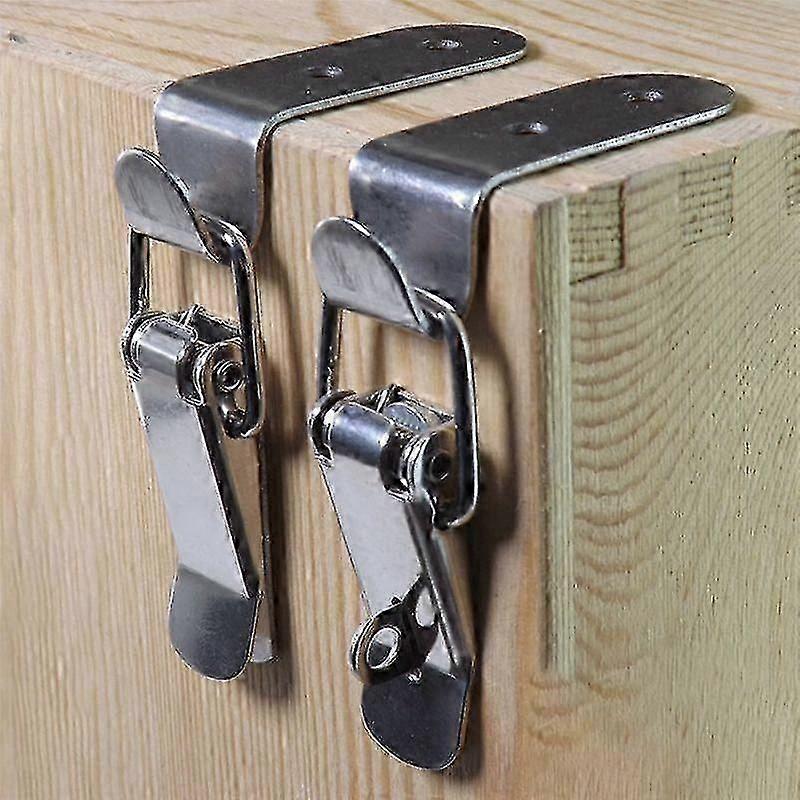 90 Degrees Duck-mouth Buckle Hook Lock Stainless Steel Spring Loaded ...