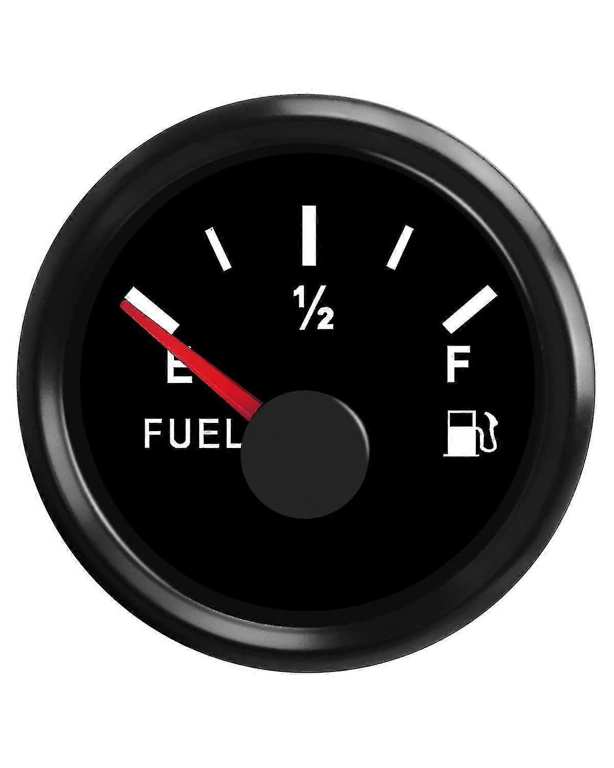 0-90 ohm Fuel Gauge fit for Car Boat Motorcycle Tractor Generator Yacht ...