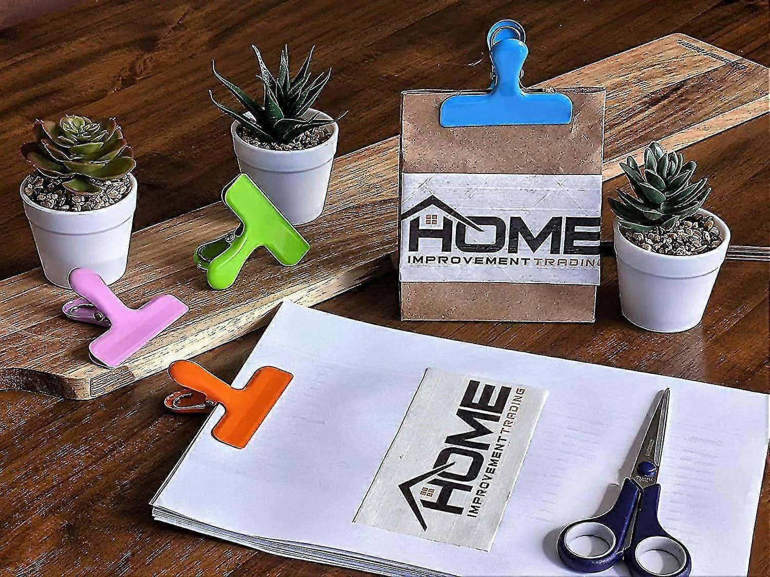 Hip Clips Stainless Steel Large 3 Inch Wide 4 Assorted Colors 4 Pa ...