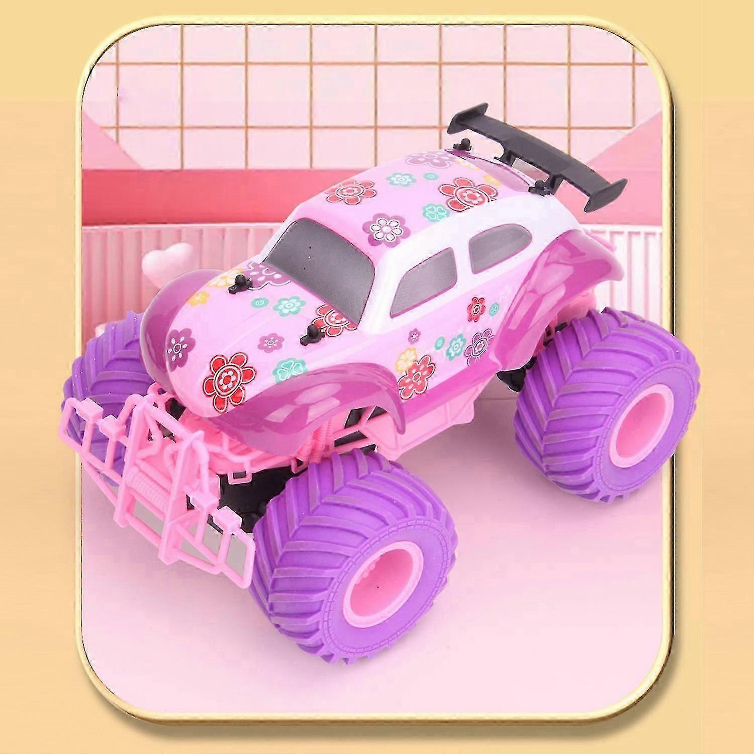 Remote Control Car For Girls 2.4ghz Cute Pink Purple Remote Control ...