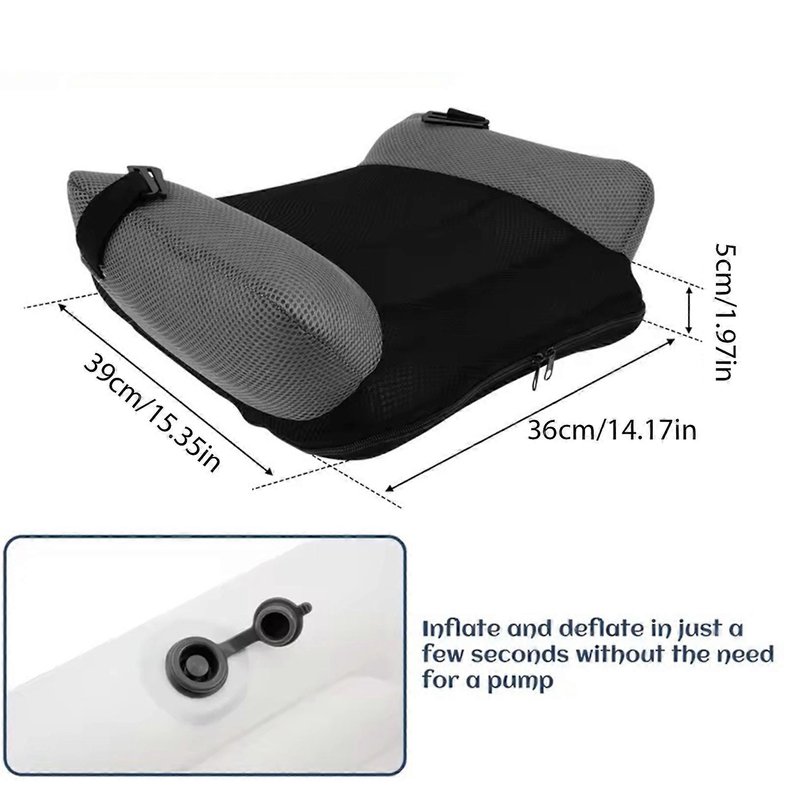 Inflatable Cushion Comfortable Travel Car Seat Cushion Inflatable ...