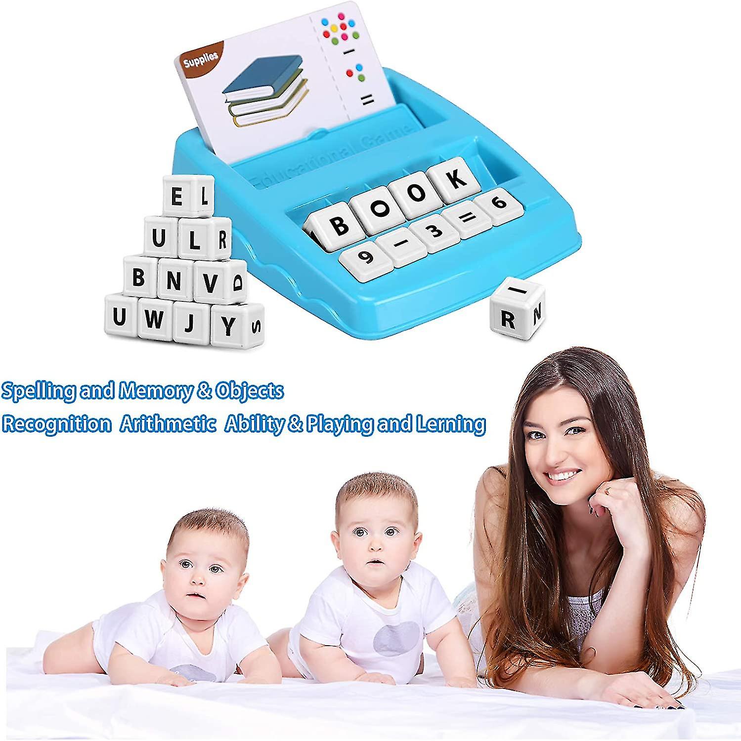 Matching Game For Kidsalphabet Reading Spelling Games For Kids Ages 3 ...