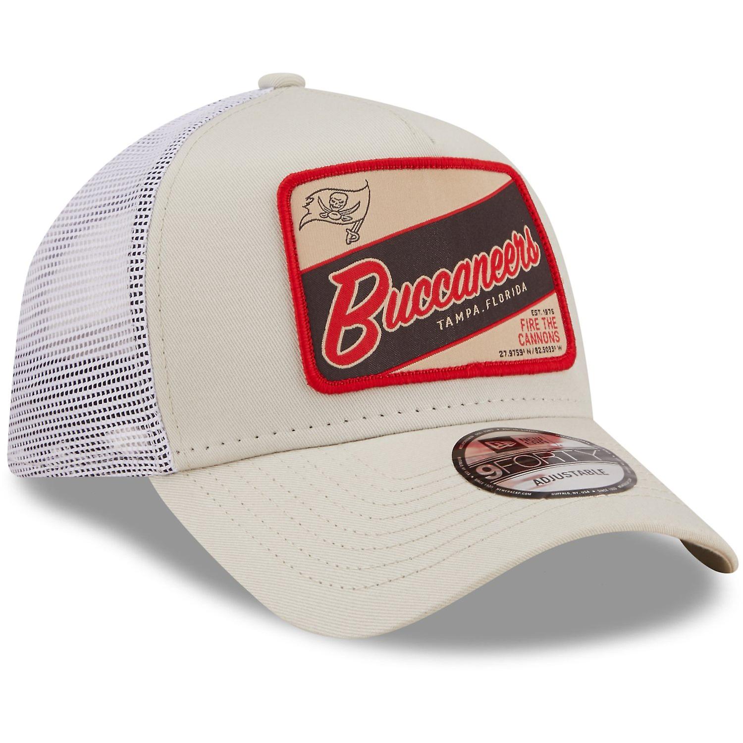 New Era A-Frame Trucker Cap - Tampa Bay Buccaneers stone | Fruugo UK