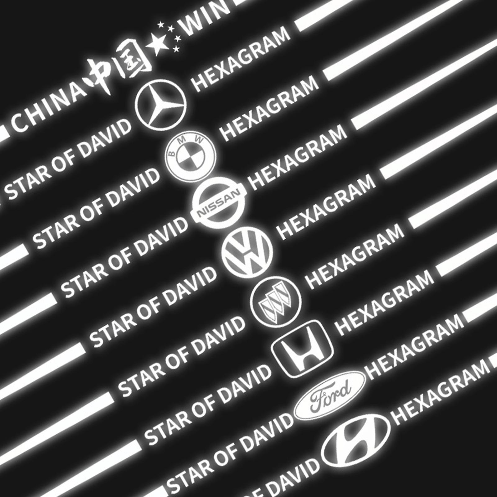 Luminous Car Night Driving Decals Night Visibility Car Hood Sticker For ...